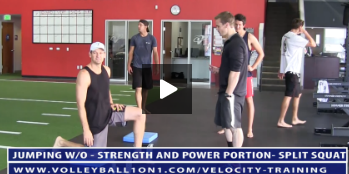 Split Squat and Pull Up - Strength and Power Portion Workout - Velocity ...
